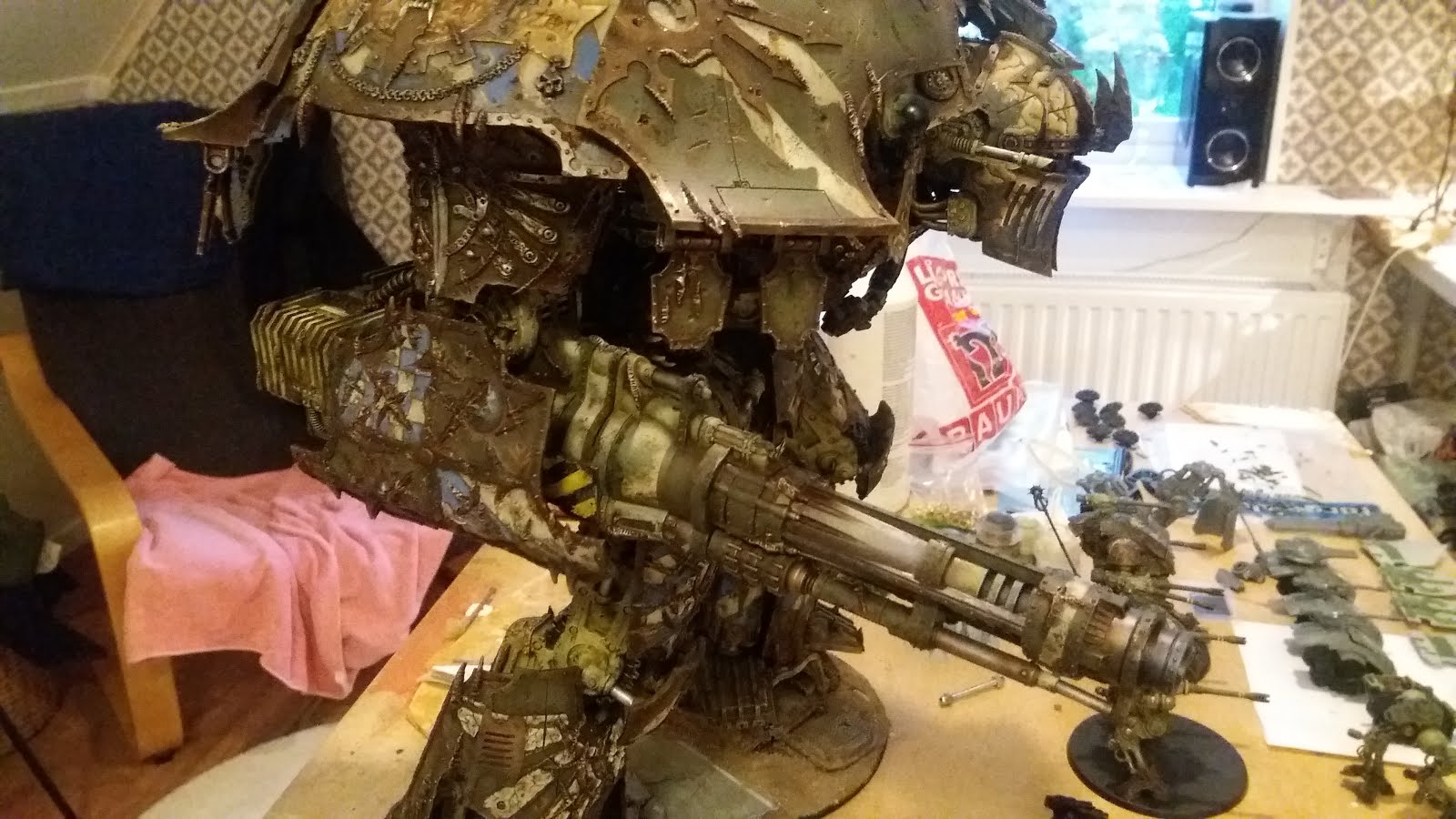 Wh 40k modelling blog by Agis: Varangian volcano cannon