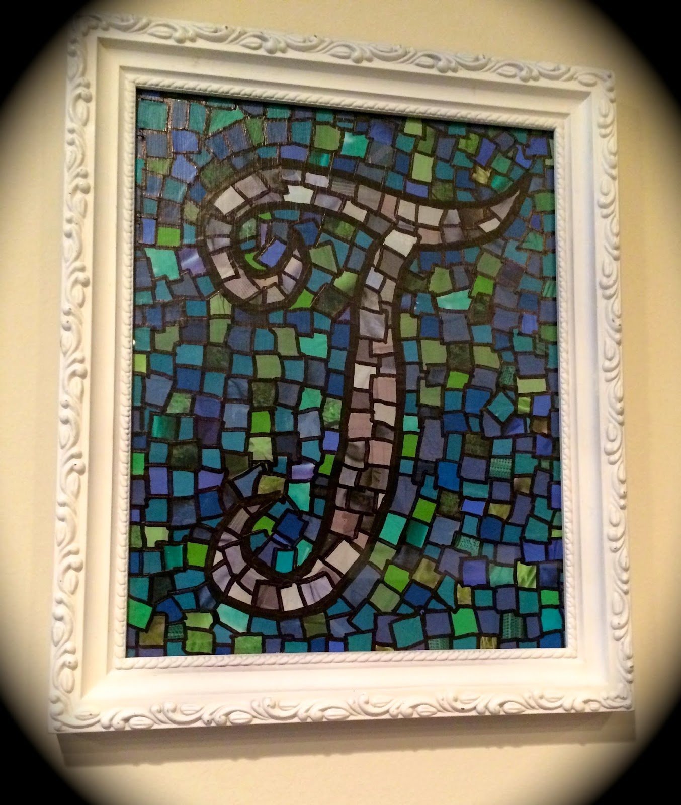 Cold Tuesday Morning: Make a Mosaic using Old Magazines