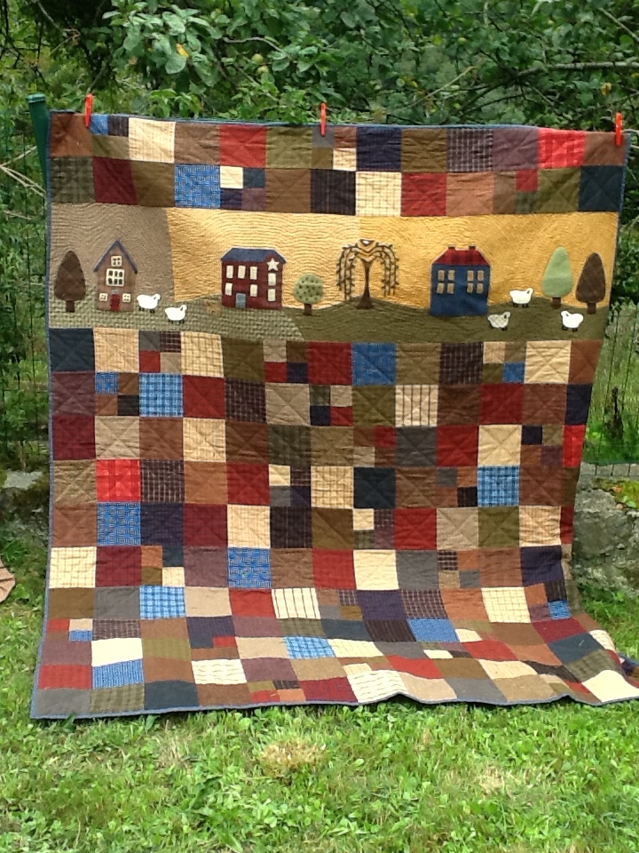 Simply Patchwork: ¿Cuál os gusta más? Dos quilts terminados.....