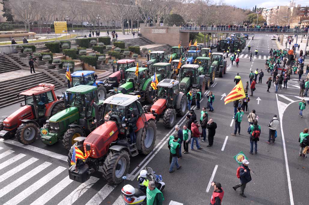Taken For Granted: Catalonian Farmer's Protest