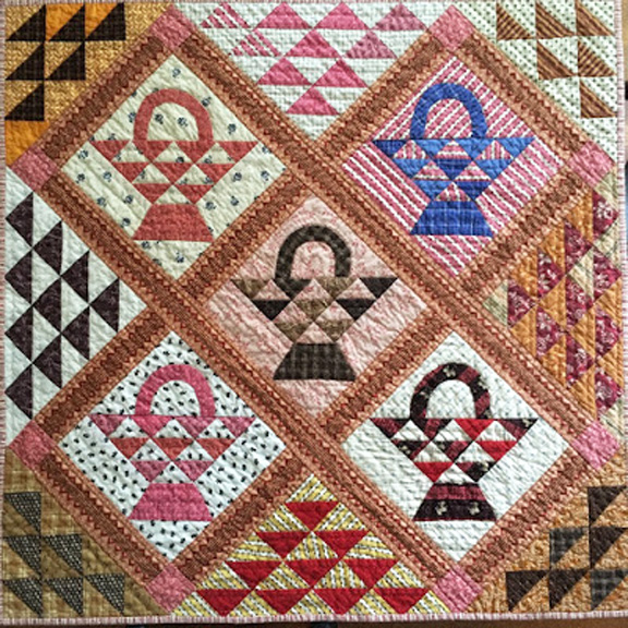 Barbara Brackman's MATERIAL CULTURE: Reproduction Quilts: Basket Ideas