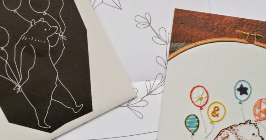 Follow the White Bunny: New Iron on Patterns are Here!