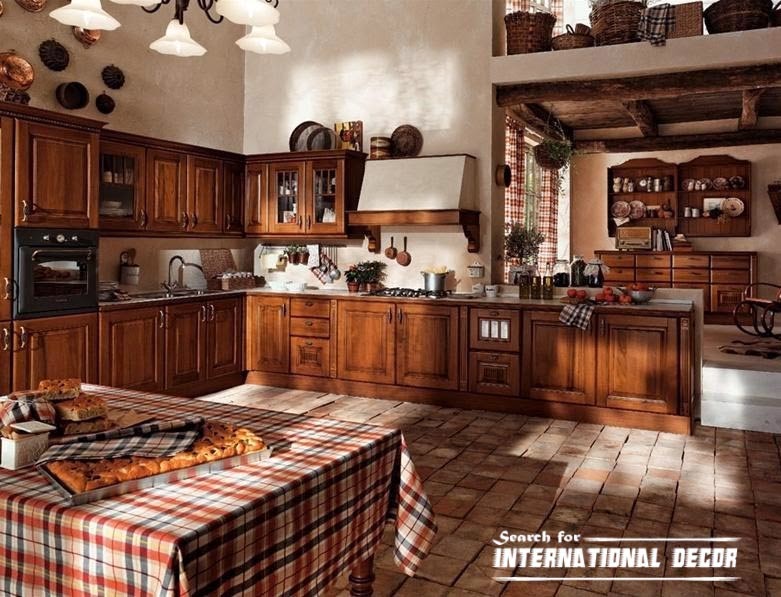 Exclusive designs of Italian kitchen and cuisine