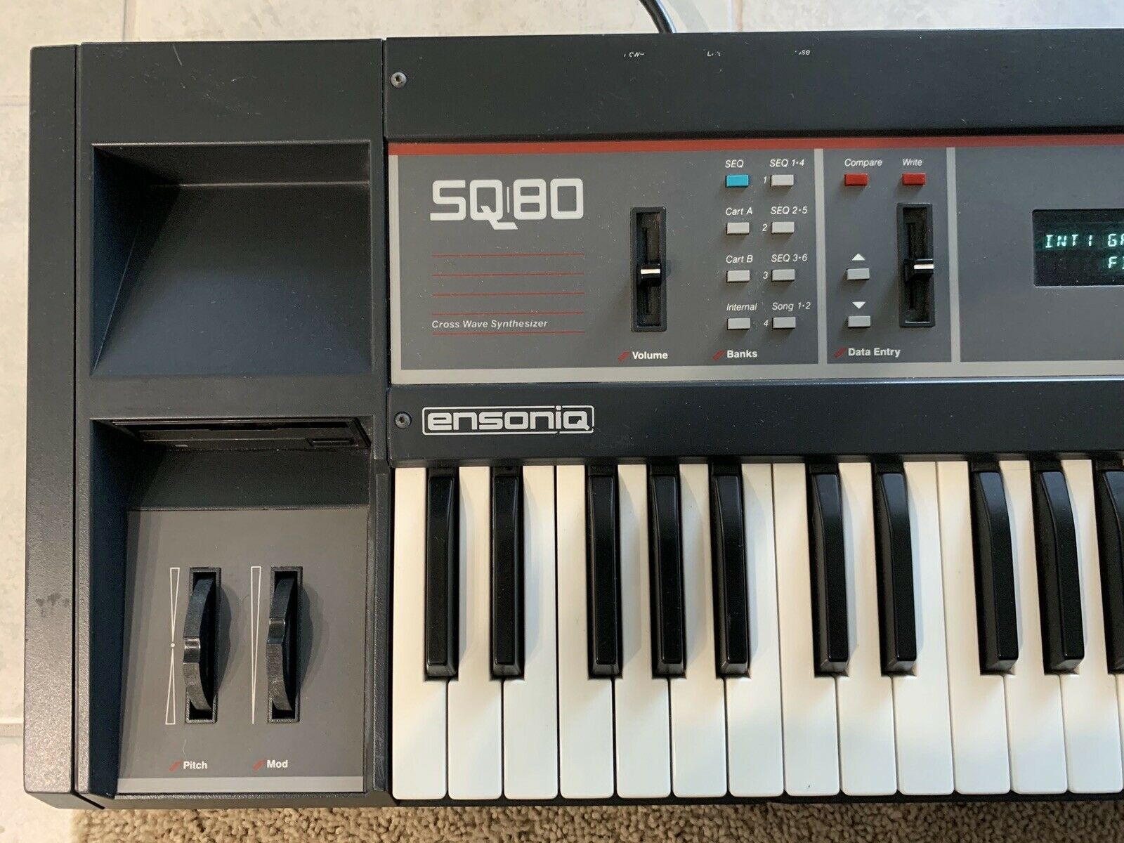 MATRIXSYNTH: Ensoniq SQ-80 Cross Wave Synthesizer