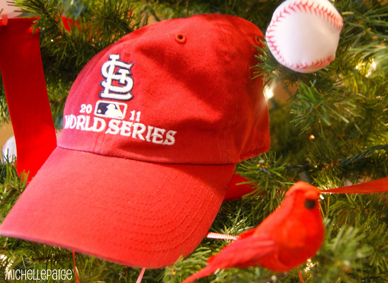 michelle paige blogs: A Cardinals Baseball Tree