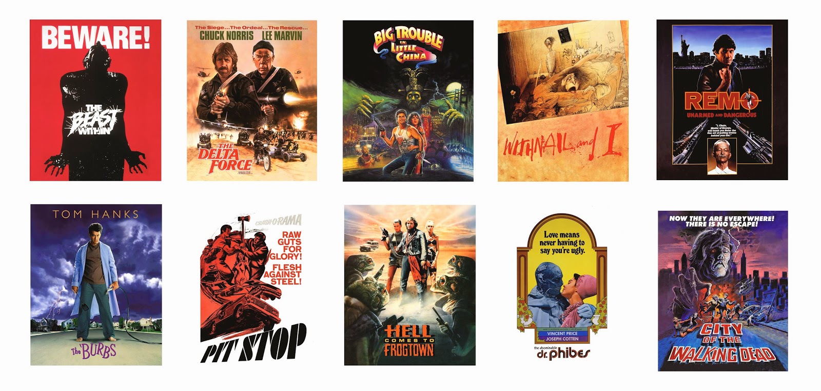 The Video Deck: Arrow Video Postcard Checklist