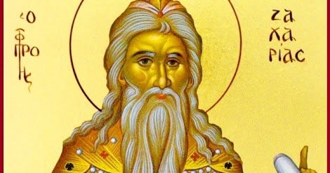 ORTHODOX CHRISTIANITY THEN AND NOW: Holy Prophet Zechariah, Father of ...