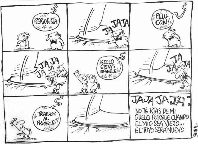 Caricaturas periodisticas con explicacion - Imagui