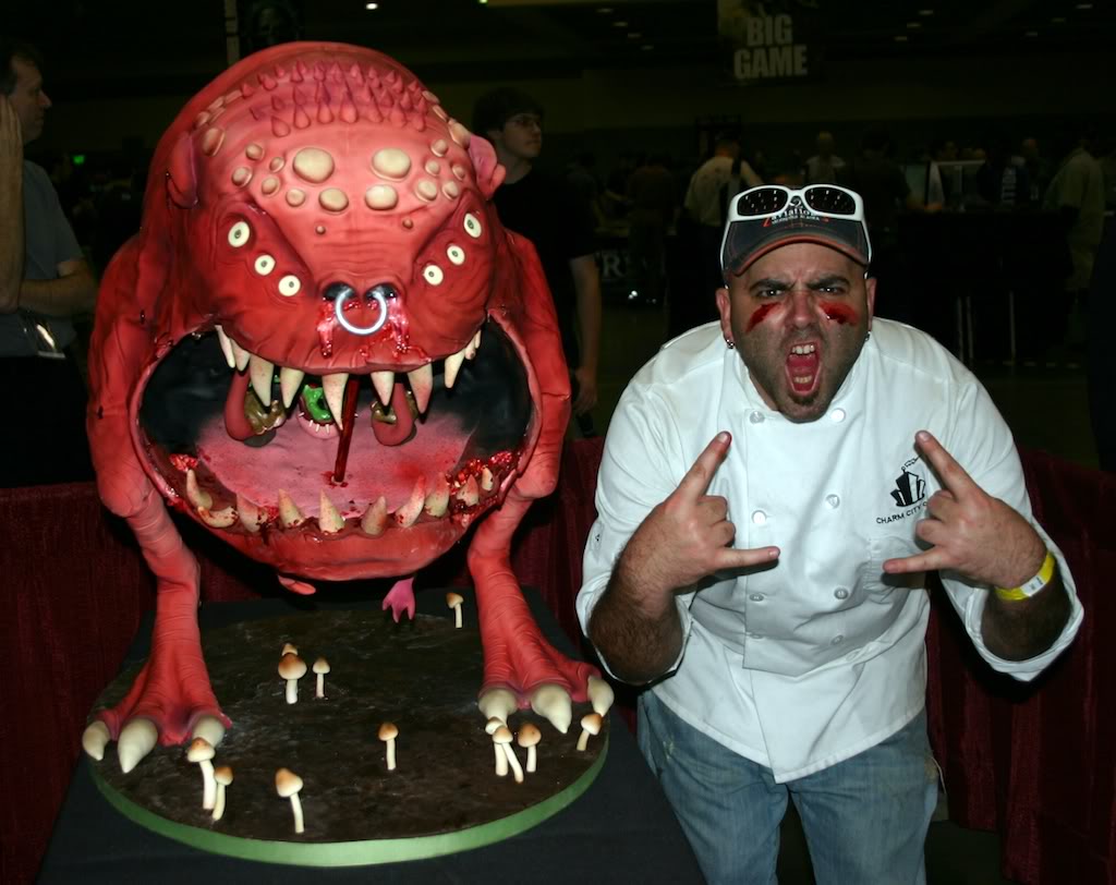 Cake Boss Zombie Cake