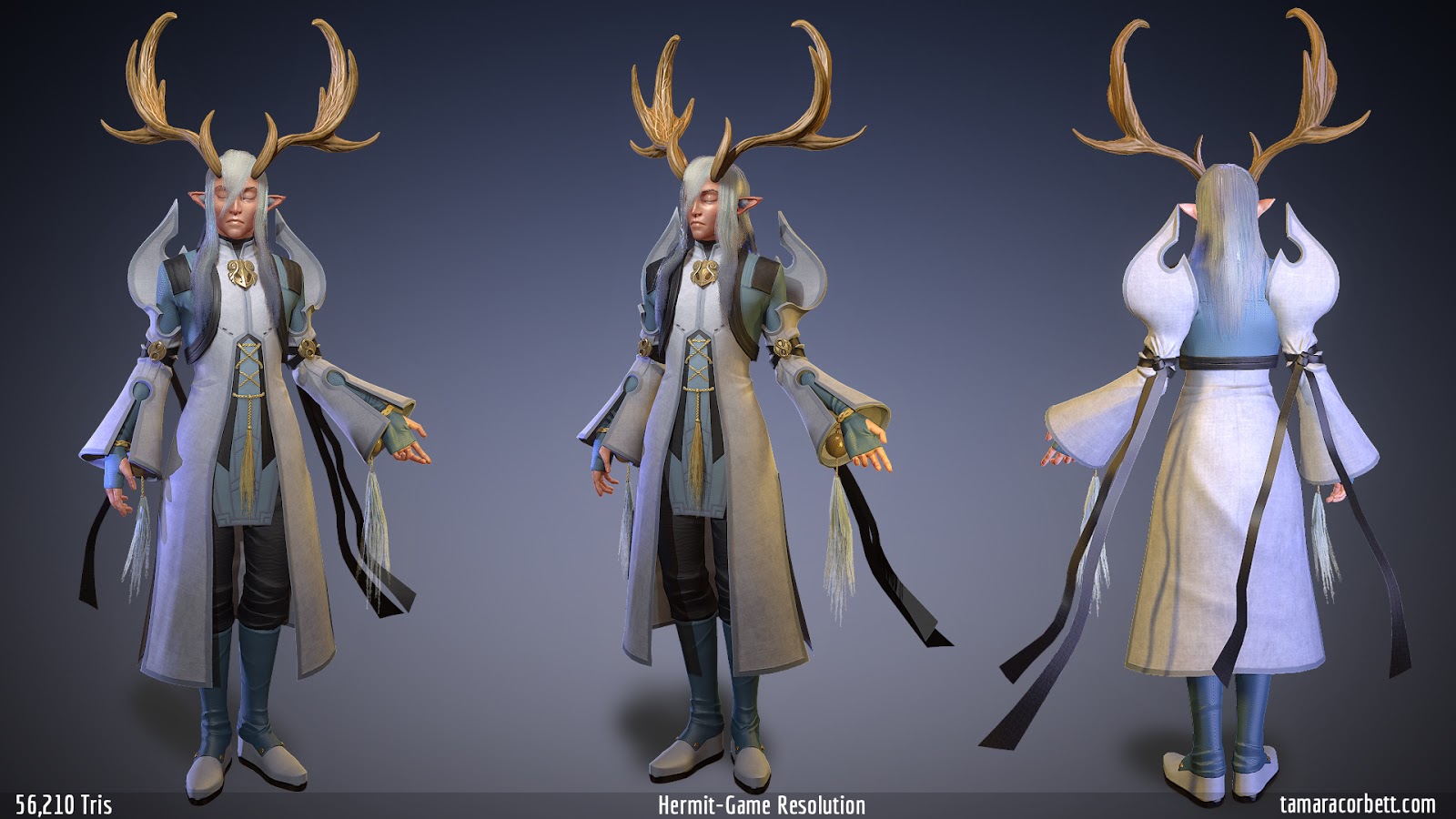 Developing Art Blog: Hermit- Character FINAL