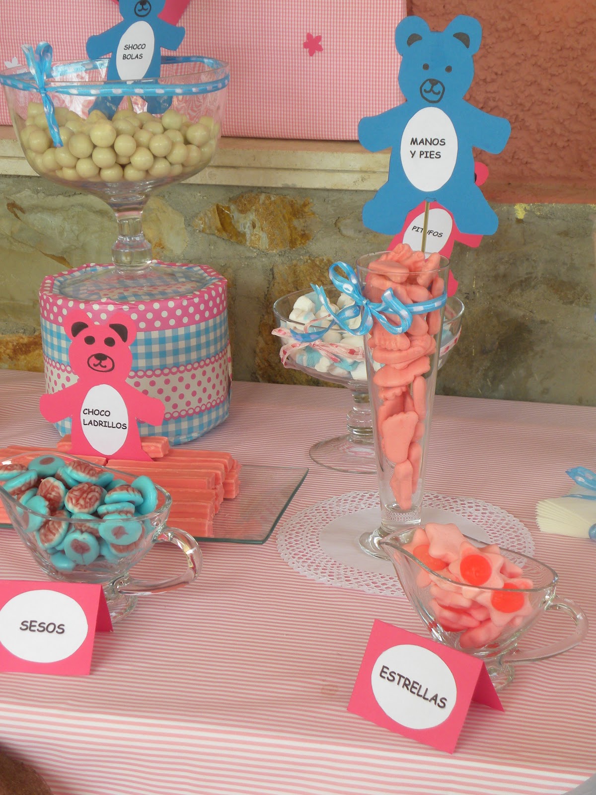 UNA CHUCHE UNA ILUSION: CANDY BAR BAUTIZO CE CARLA