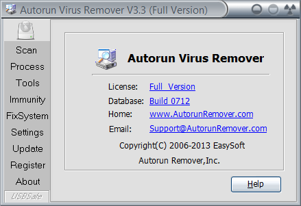 Download Autorun Virus Remover 3.3 Build 0712 Final ~ RAY-SOFTWARE