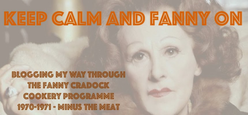 Keep Calm and Fanny On - The Fanny Cradock Food Blog: Fannys Fancy Face