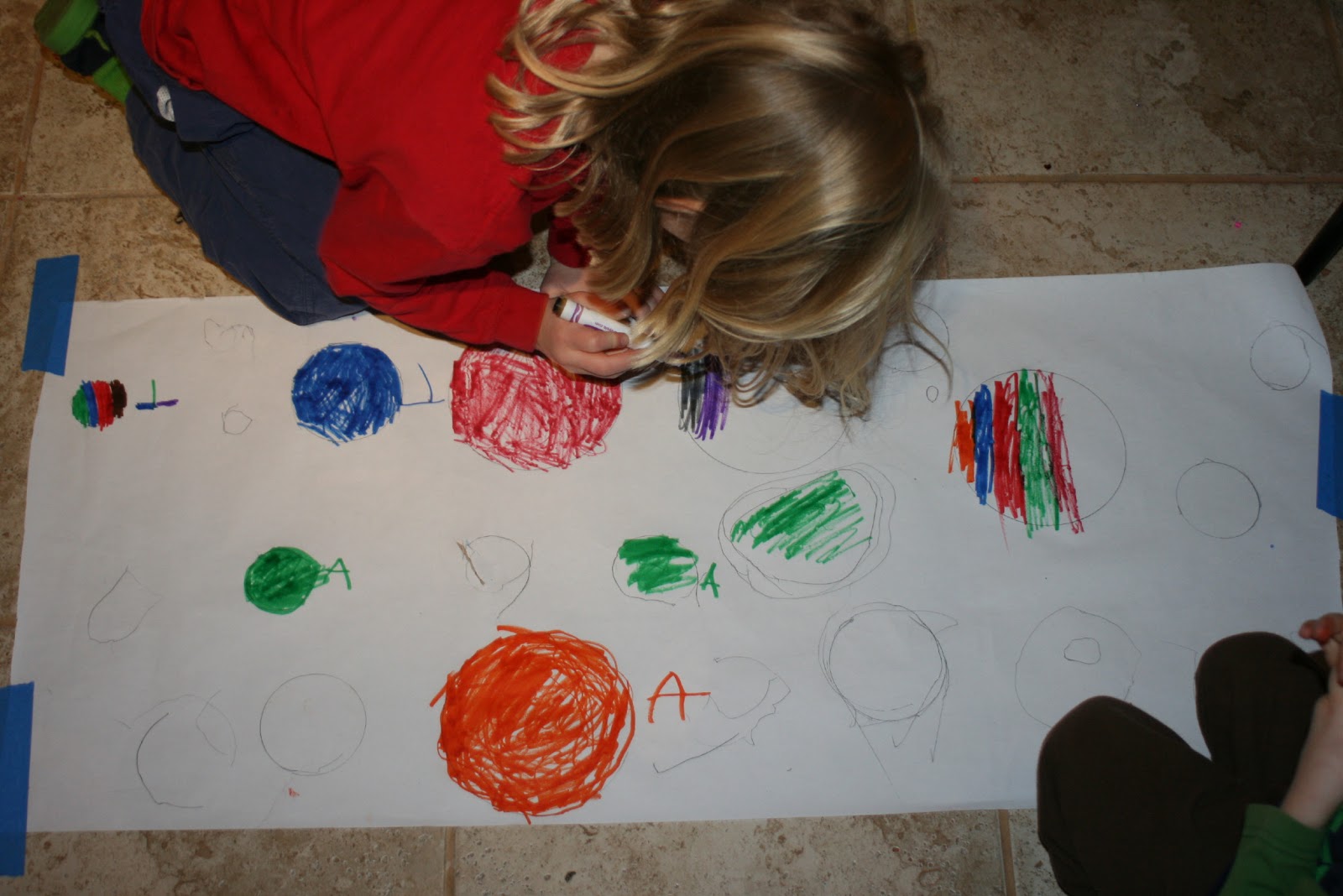 HomeSchoolingGarden: Create your own planets - Solar system art project