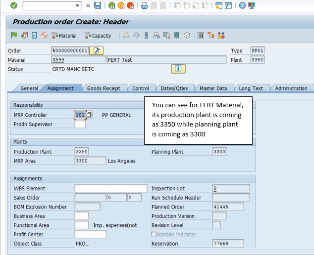Production Planning in a cross plant set-up | SAP Online Guides
