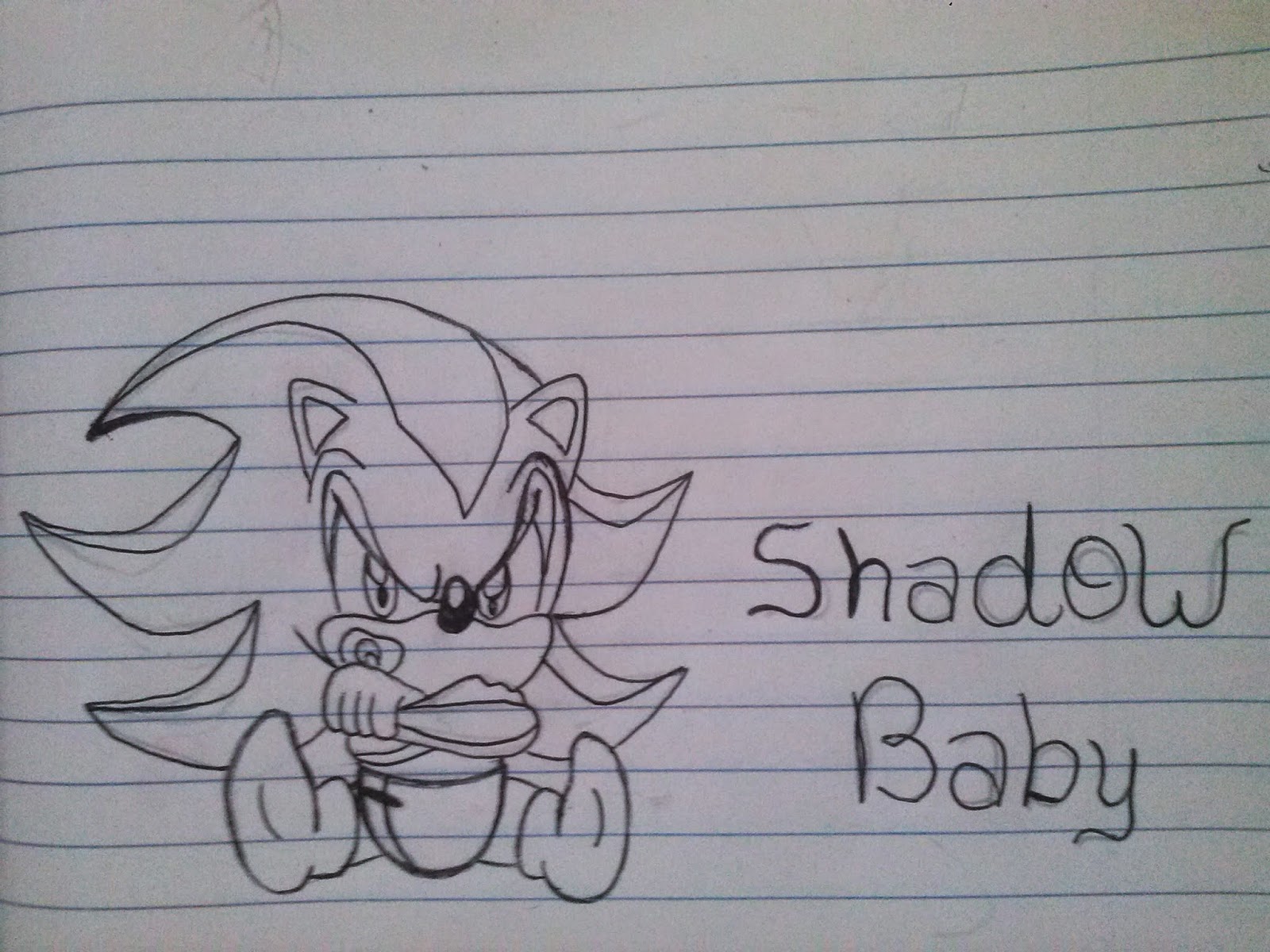 Shadamy Fans Brazillian: Shadow The Hedgehog Drawings
