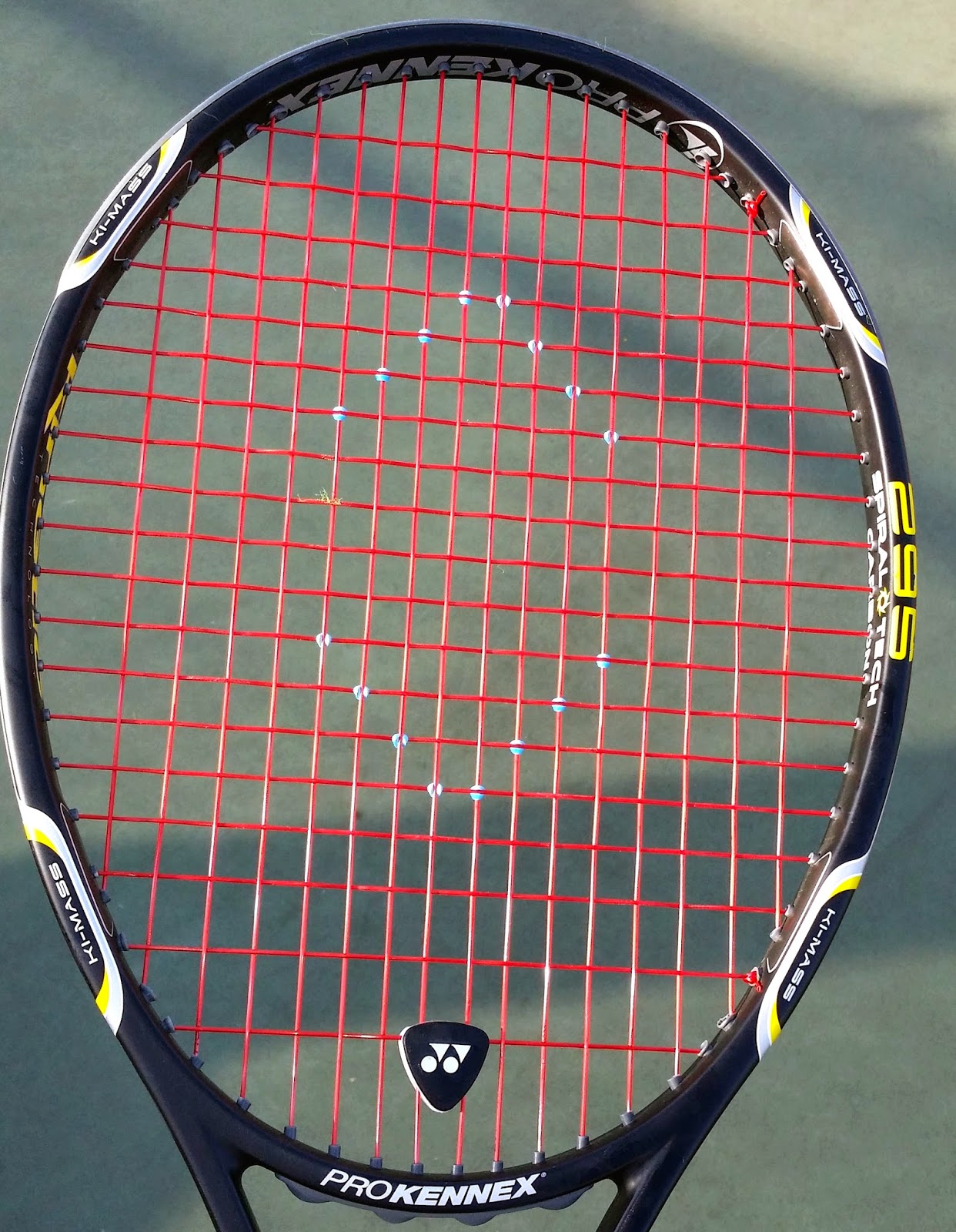 Unorthodox Stringing: StringSavers with Used/Worn Poly Works!!!