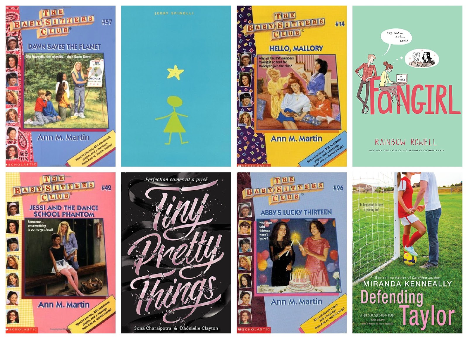 Pink Polka Dot Books: Top Ten Tuesday-- Books For Your Inner BSC Character