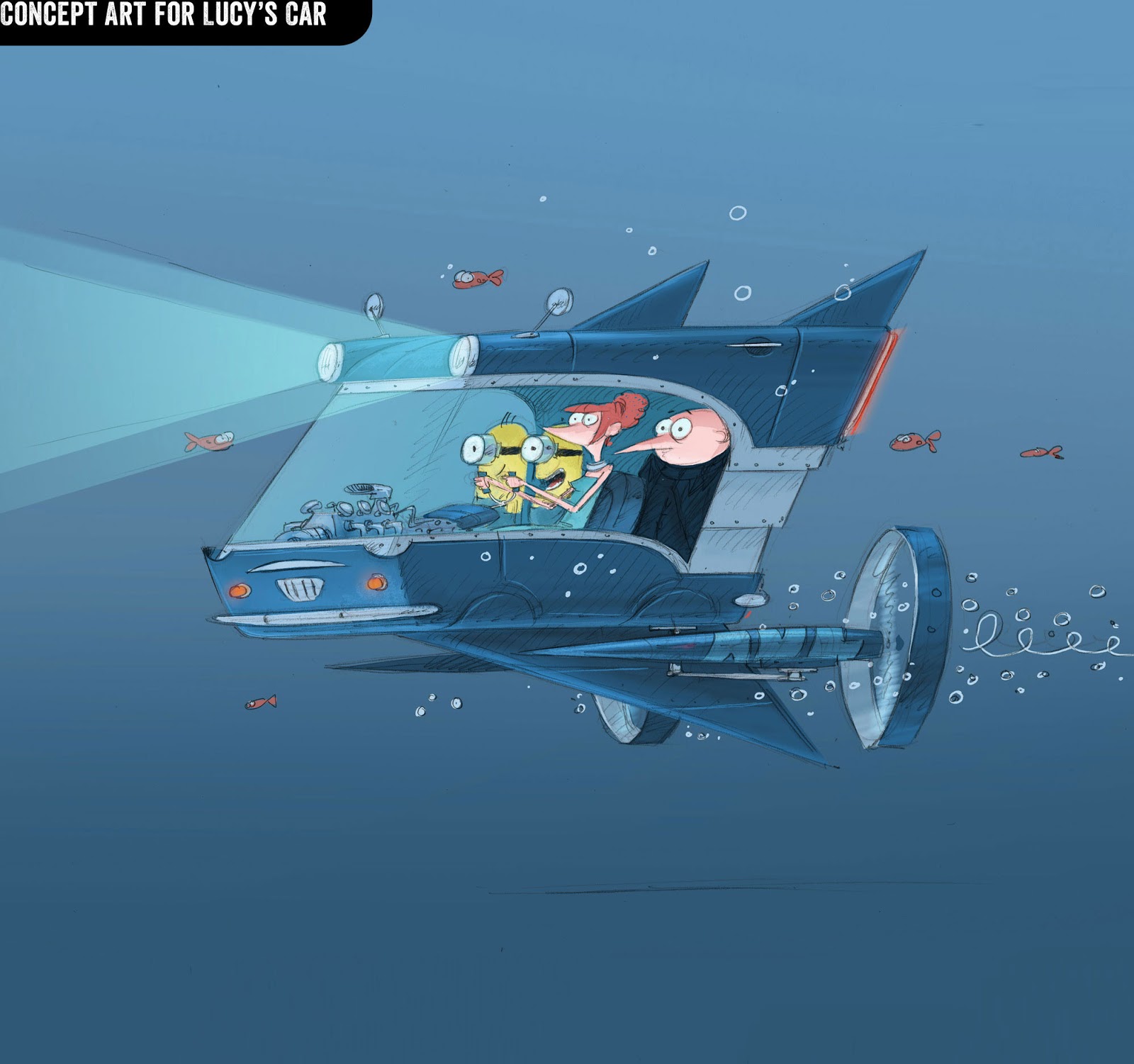 CHARACTER DESIGN INFO: Despicable Me 1 & 2 Design