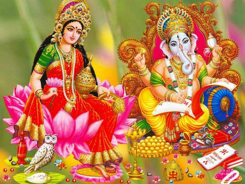 Laxmi Puja Wallpaper & Puja (Laxmi mata) - Hindu Puja Online-Durga Puja ...