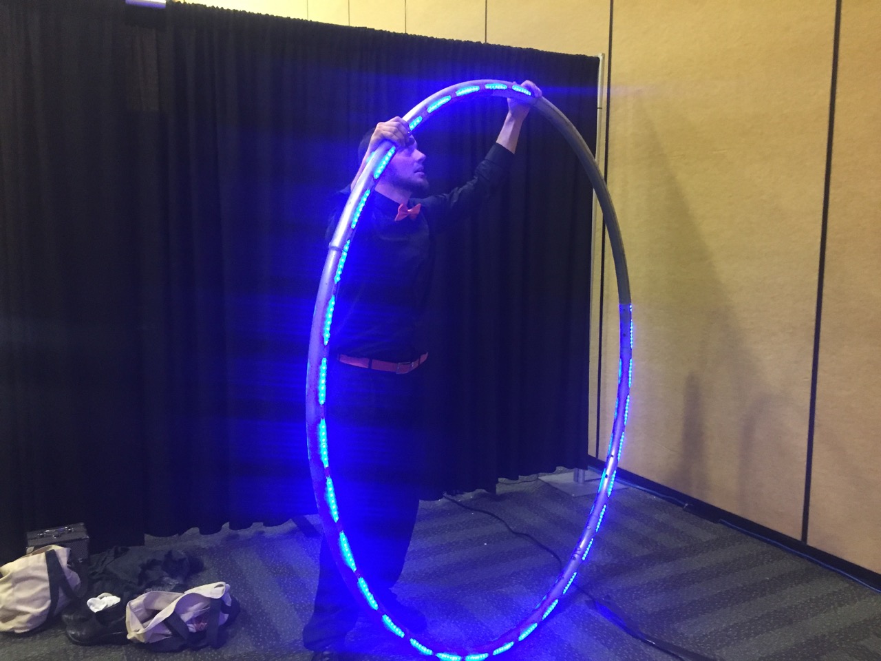 Professional LED Dancing — Ignis Pixel Poi, LED Cyr Wheels and the ...