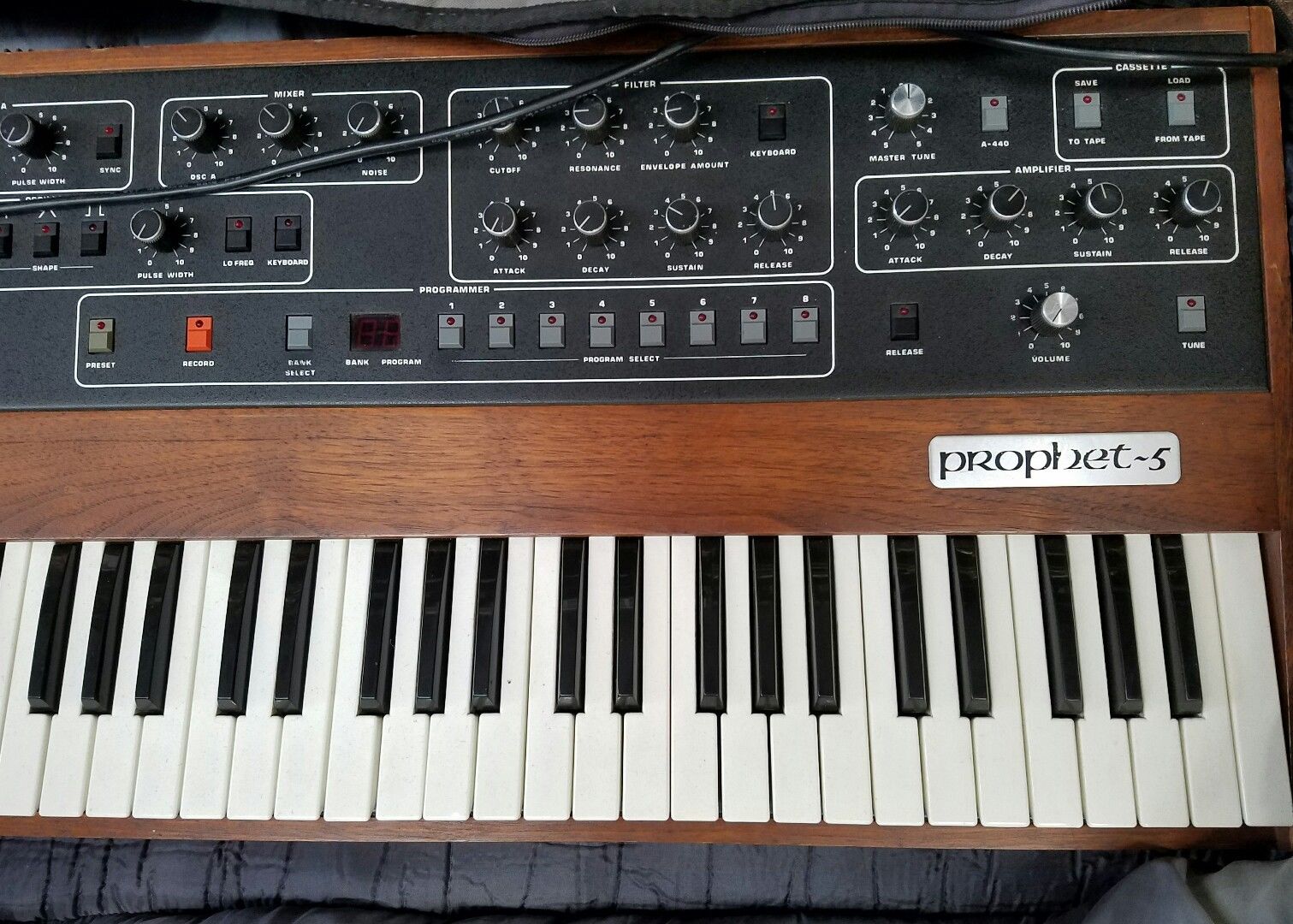 MATRIXSYNTH: Sequential Circuits Prophet-5 Keyboard Synthesizer w/ MIDI