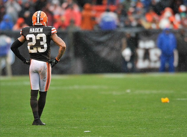 Musings about Sports and other important items: Browns release Joe Haden