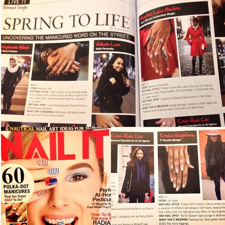 MDOLLNYC FEATURE IN NAIL IT MAGAZINE MAY-JUNE 2014