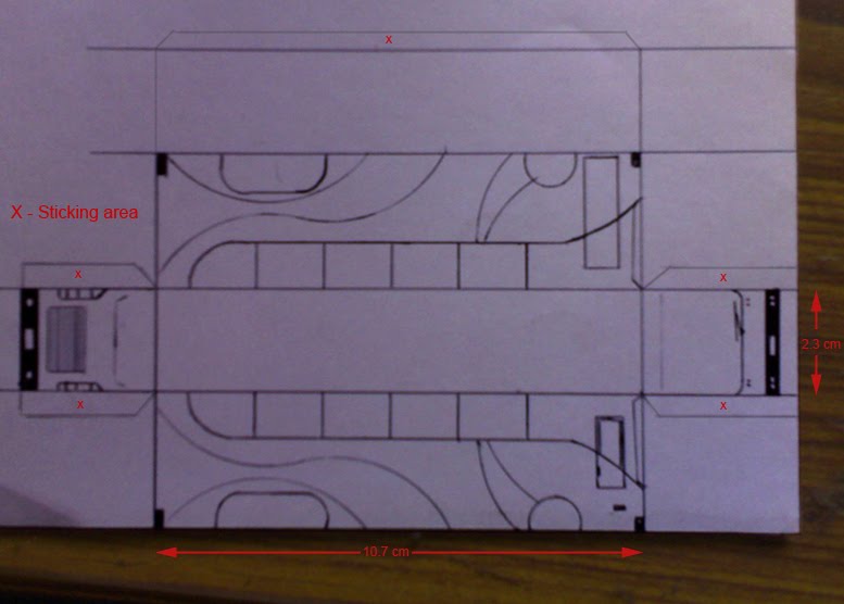How to make a paper Bus