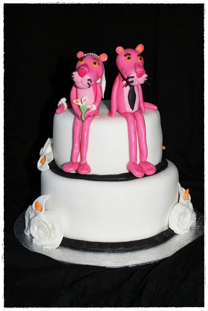 LAS TARTAS DE MJ: TARTA PANTERA ROSA