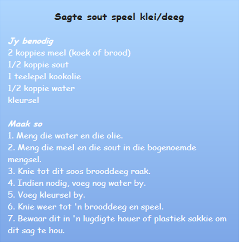 Hart van die Huis: Resepte