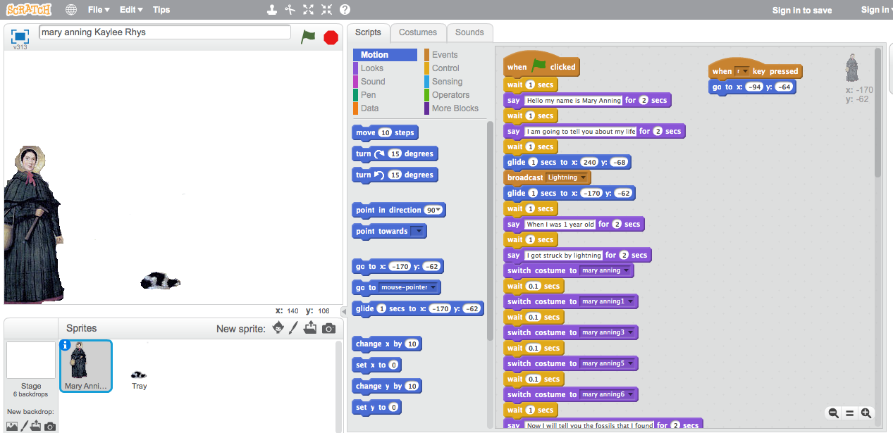 Gary Spracklen: Scratch - Example pupil work...