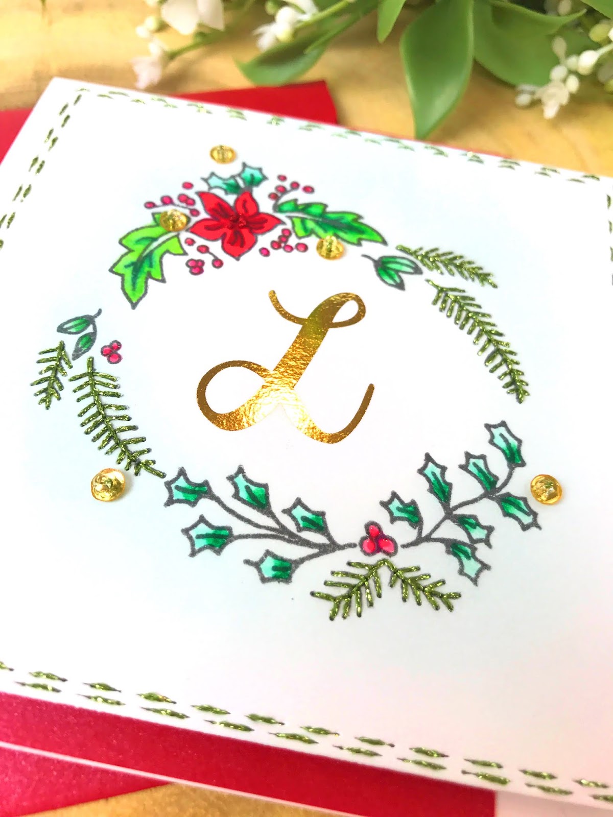 Personalized Holiday Note Cards with Scrapbook.com's Rustic Holiday ...