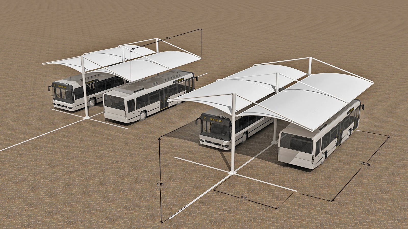 Car Parking Shade in UAE