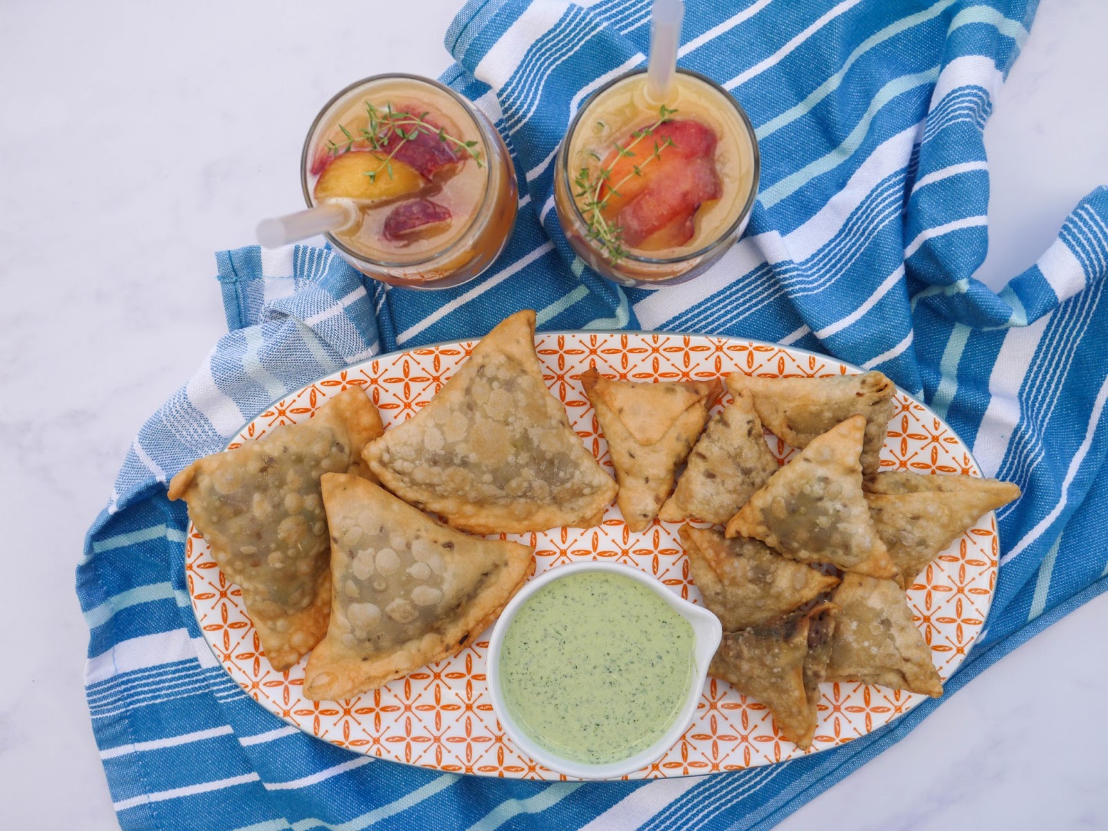 This Muslim Girl Bakes: Mini Pakistani Lamb Samosas.