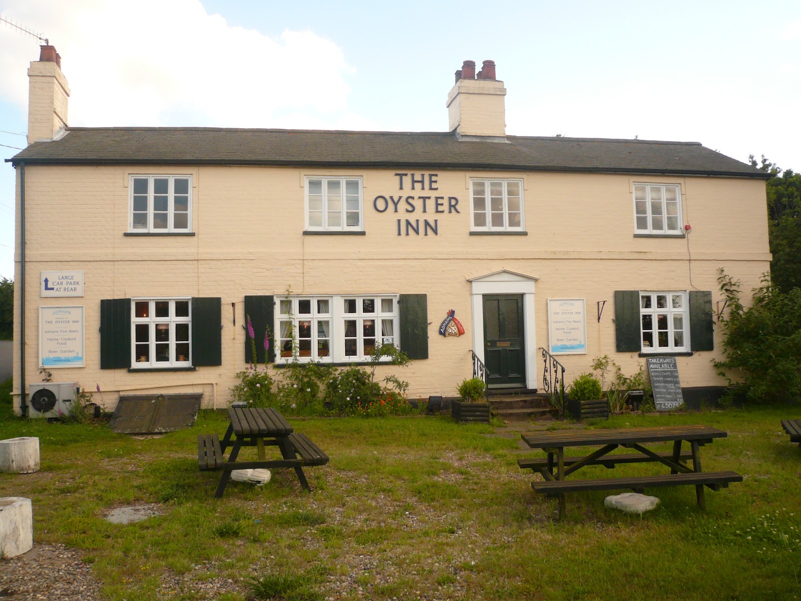 My Adnams Odyssey: "No 2 are alike": No.44 - Oyster Inn, Butley, Suffolk