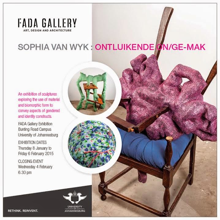 FADA Gallery: University of Johannesburg.: ONTLUIKENDE ON/GE-MAK ...