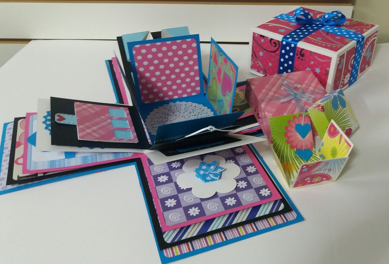 lindas manualidades: Caja explosiva