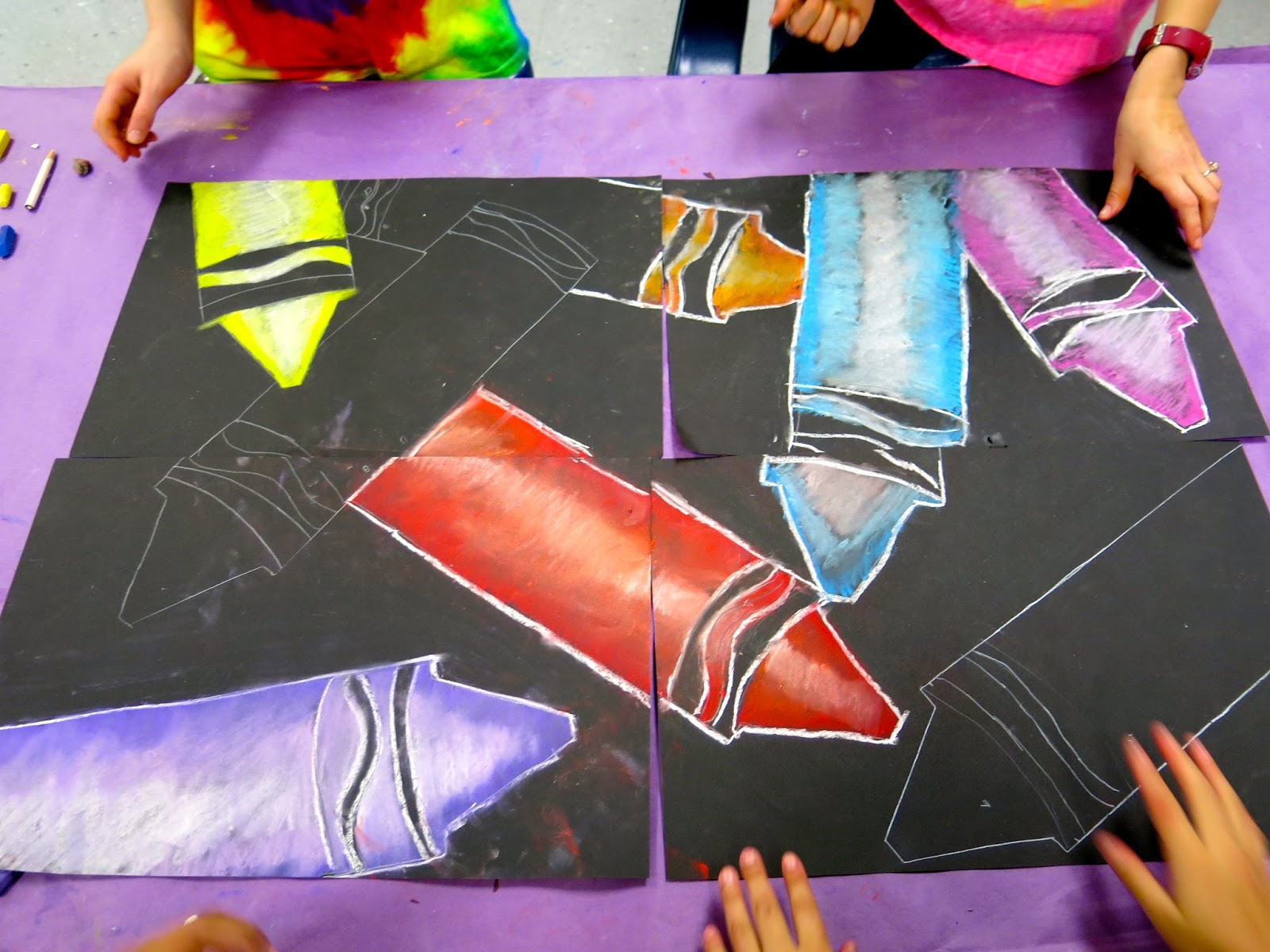 Cassie Stephens: In the Art Room: A Crayon-tastic Collaborative