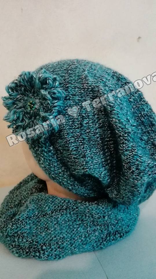 Le passioni di Sara: Cappello e scaldacollo realizzati con filato by Filati Italiani .it