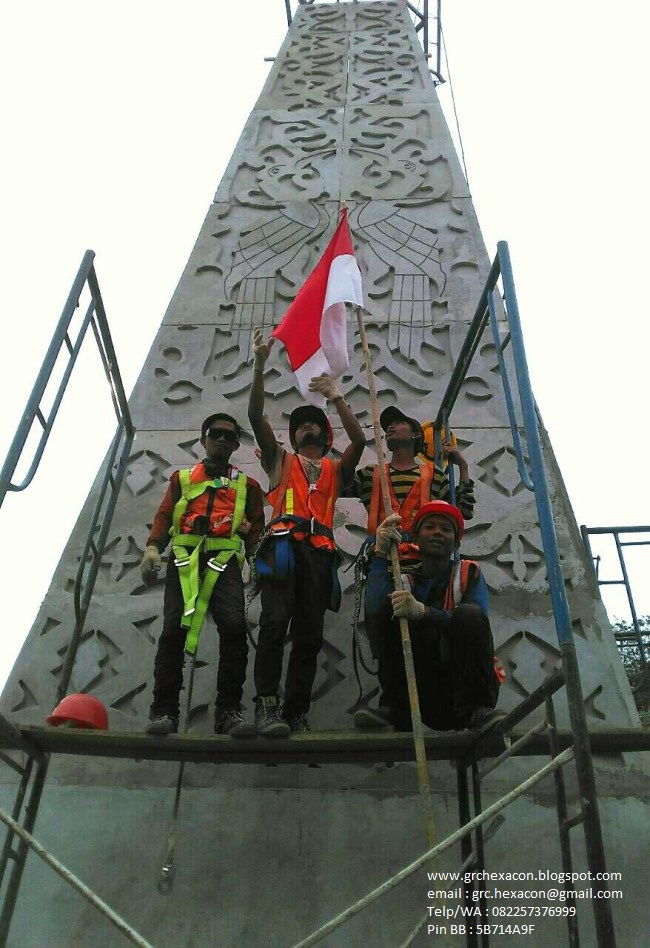 GRC HEXACON INDONESIA ornamen GRC dan roster beton
