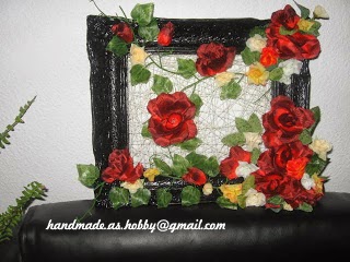 HANDMADE AS HOBBY Original ideas for an unique gift: Tablouri florale ...