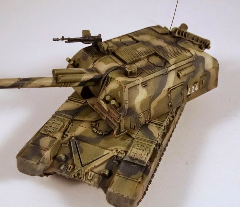 Gulumik Military Models: 2S19 MSTA-S 1/72 repainted/rebuilt diecast ...