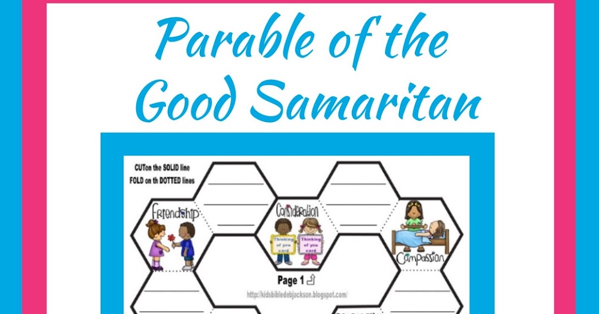 Bible Fun For Kids: Parable of the Good Samaritan