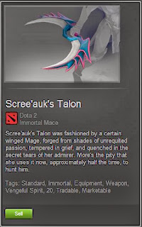 Beru812: Dota 2 - Vengeful Spirit - Scree'auk's Talon