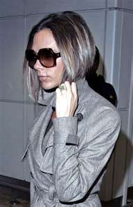 Victoria Beckham with Bob Inverted, Angle Bob Hairstyles - Mozz ...