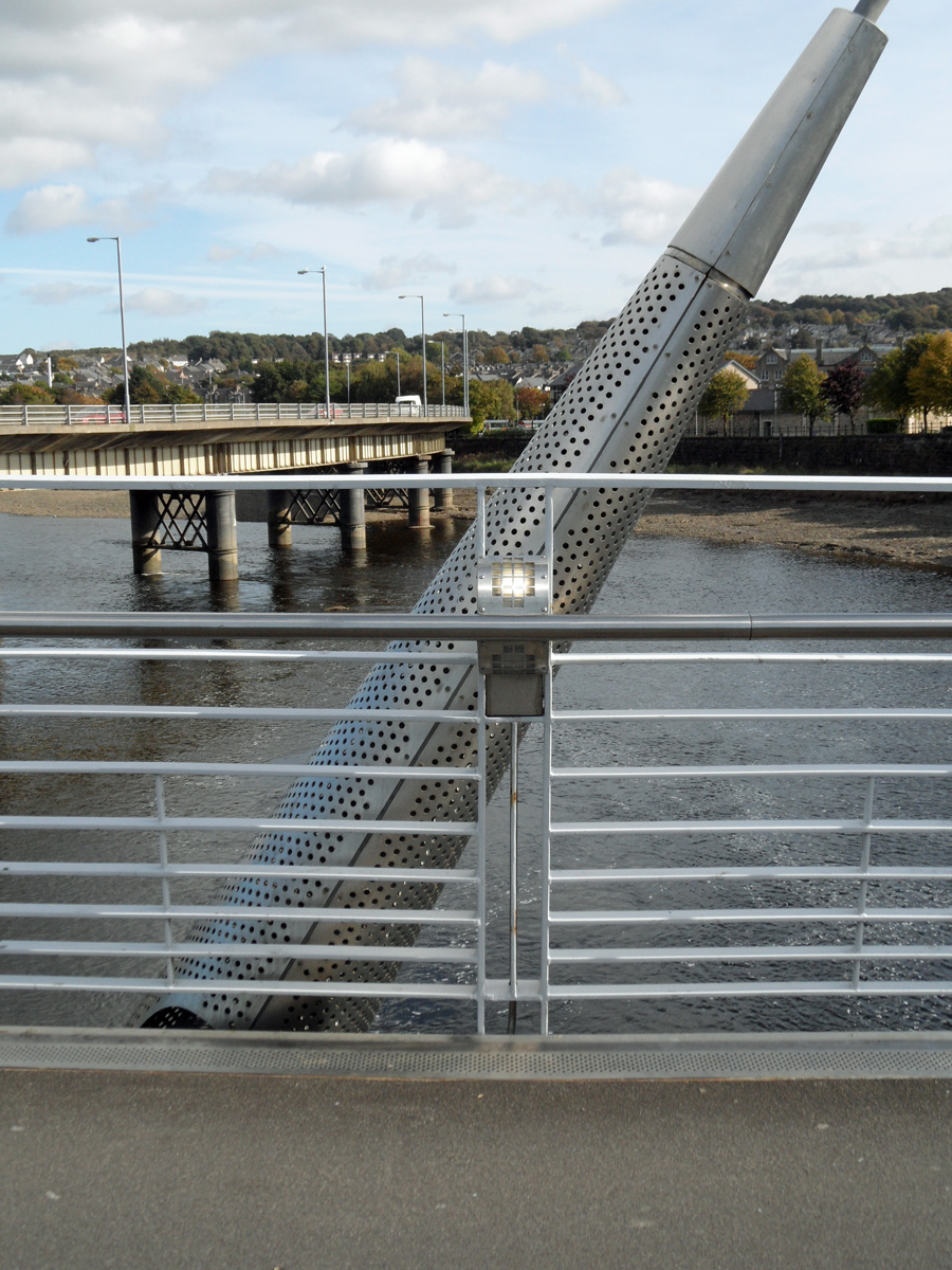 The Happy Pontist: Lancashire Bridges: 1. Lune Millennium Bridge, Lancaster