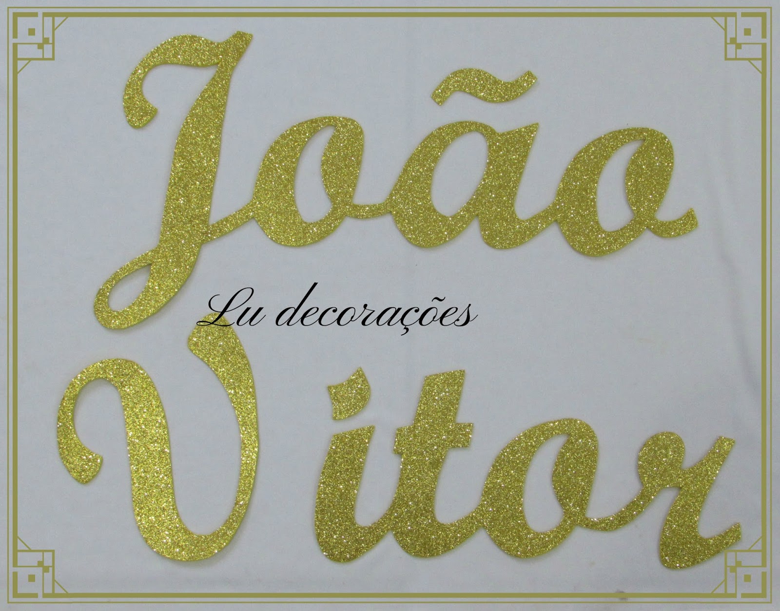 Lu artes: Nomes em EVA