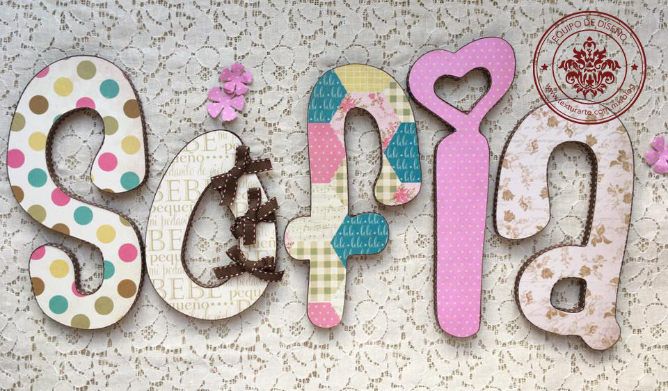 Crea lo inimaginable: Letras personalizadas