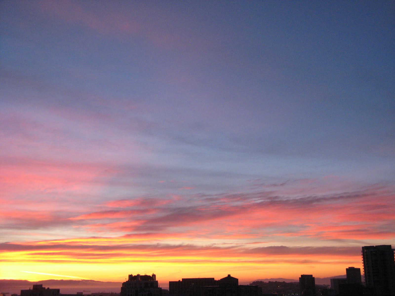 More…: Sunrise : up on the roof early this morning